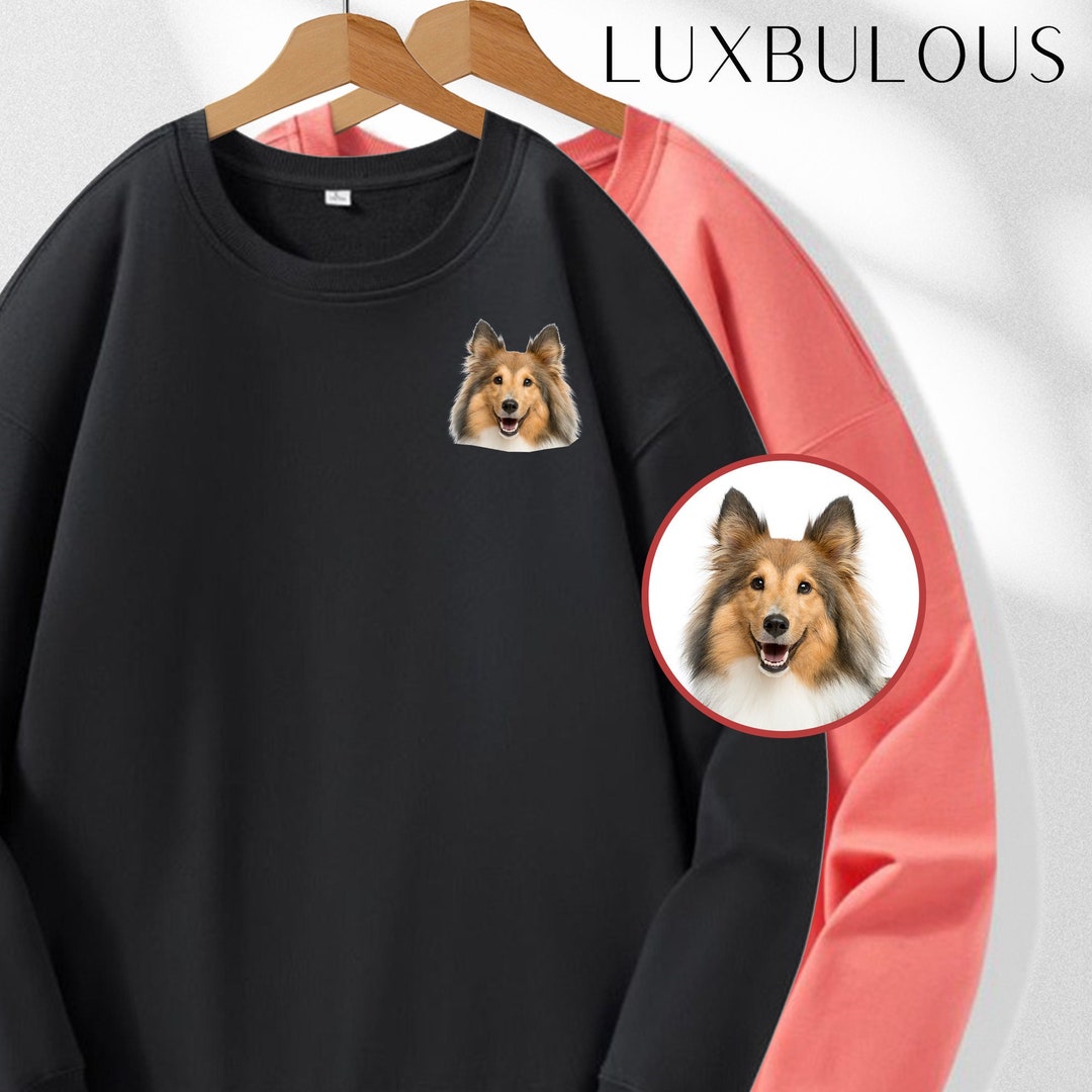 Personalised Sweatshirt, Custom Pet Photo Sweatshirt, Dog Mom ...