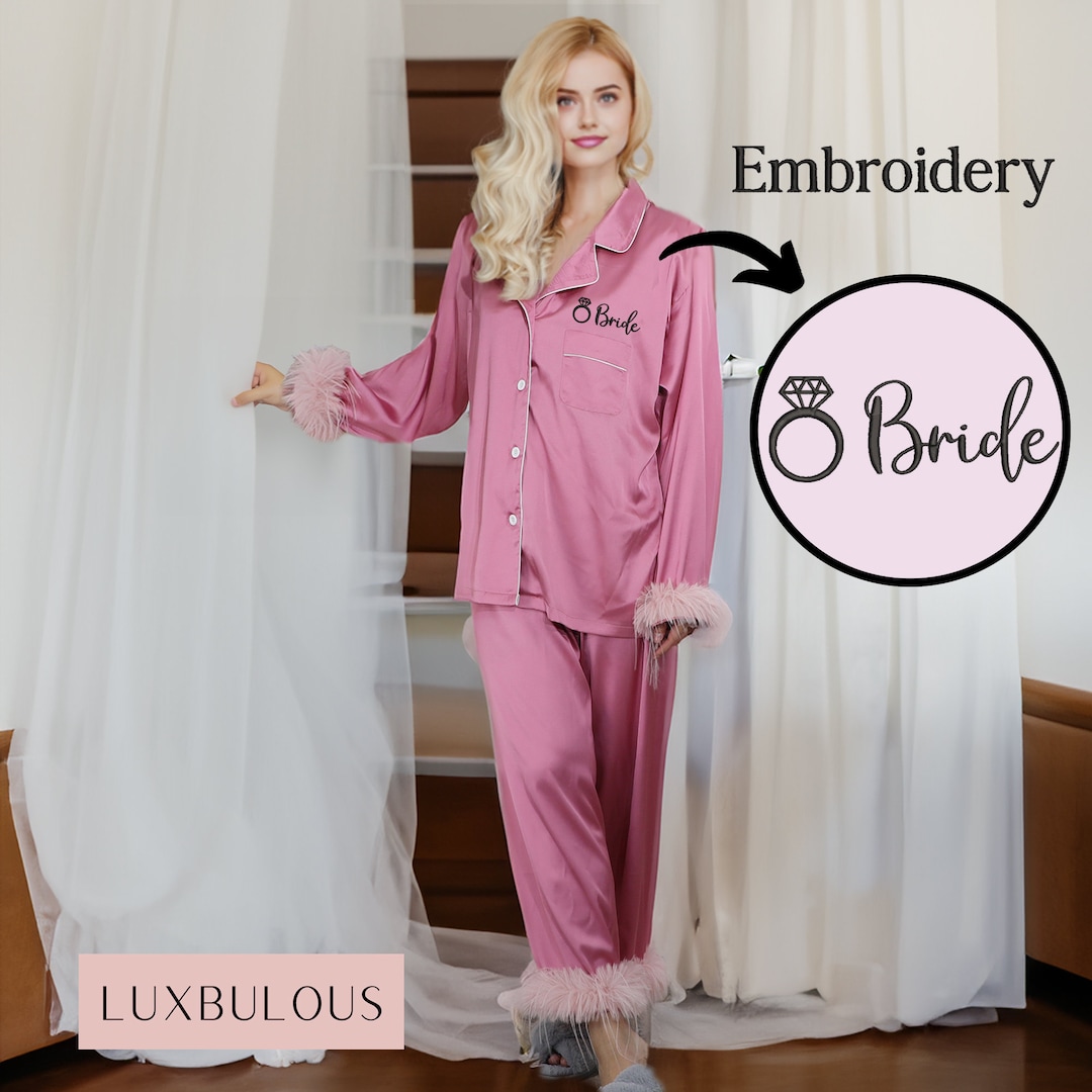 Personalized Embroidery Pyjamas, Personalized Pajamas, Christmas ...