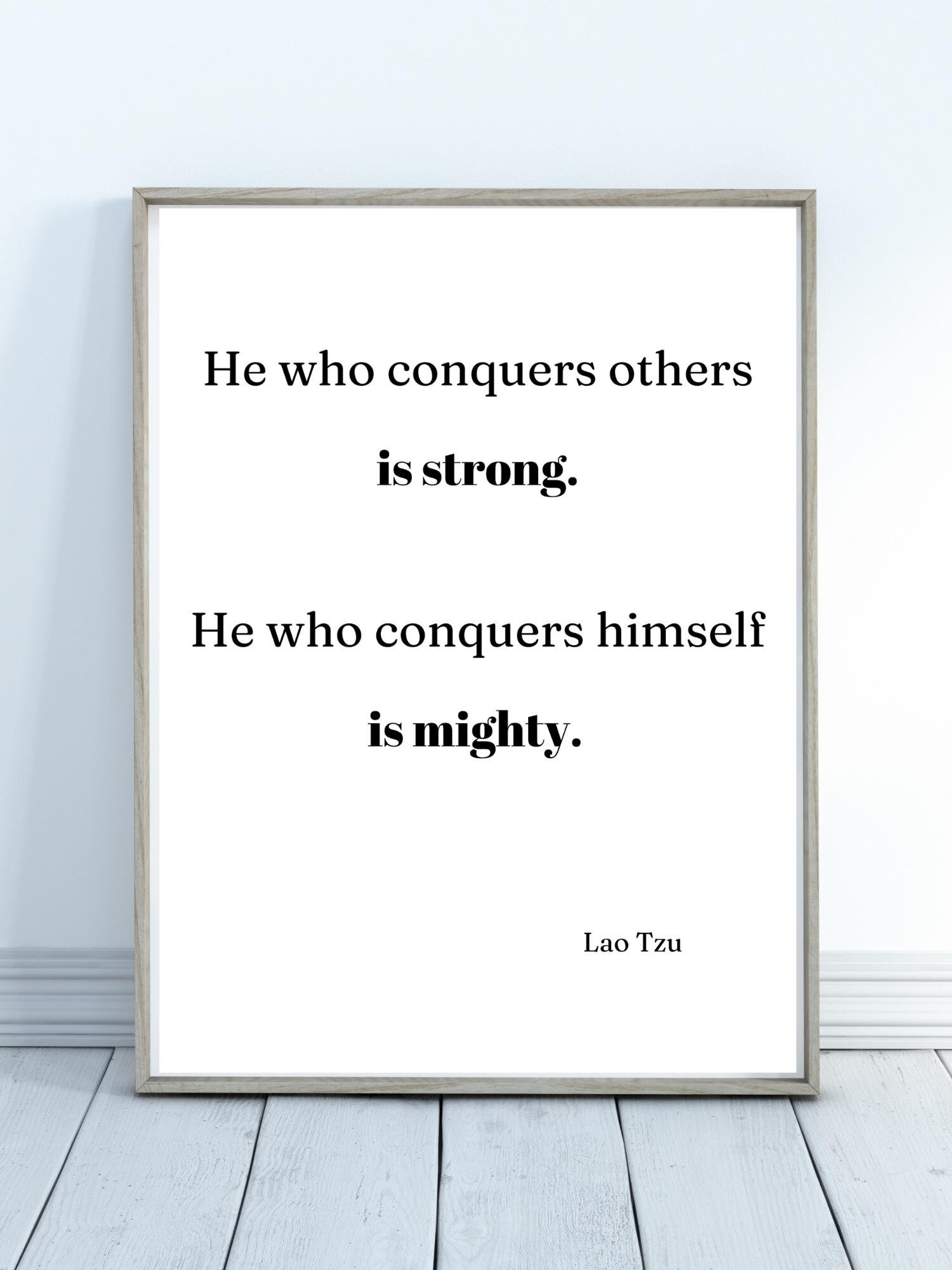 Lao Tzu | Inspirational Quotes | Home Decor | Office Decor | Printable ...