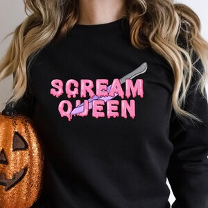 Scream Queen PNG for Sublimation, Digital Stickers, Halloween Pngs ...