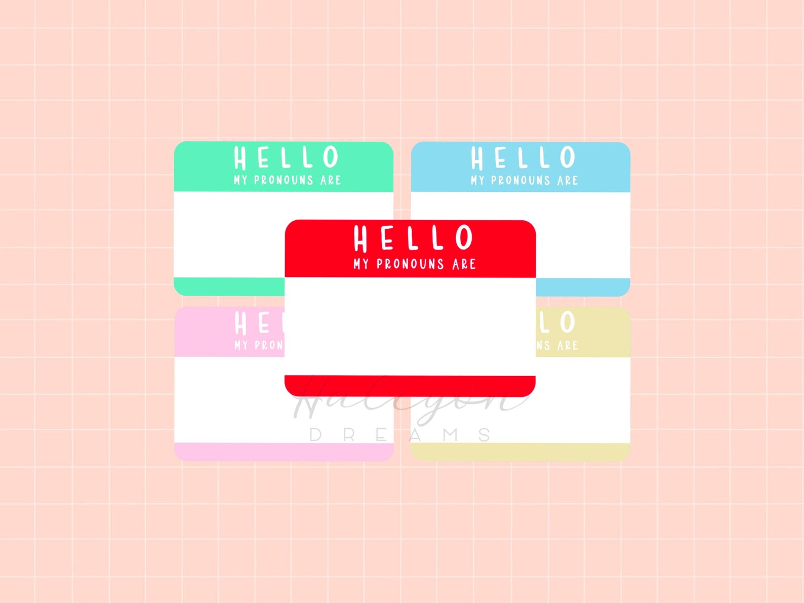 Pronoun, Hello My Pronouns Are PNG Sublimation, My Pronouns Design ...