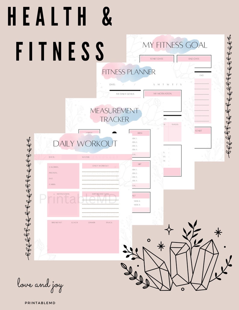 Everyday Life Planner-printable Daily Weekly Monthly - Etsy