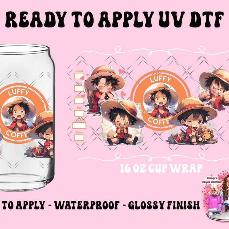 Luffy One Piece Cup - Etsy