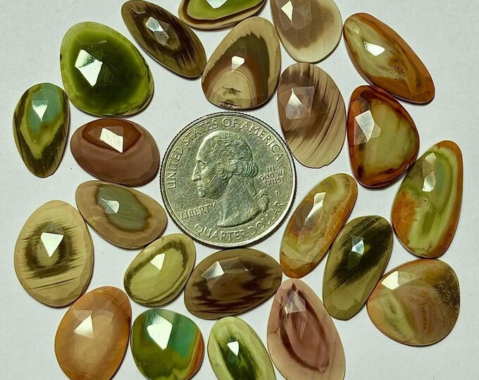 Imperial Jasper Rose Cut Stone Lot, Imperial Jasper Gemstone Supply for ...