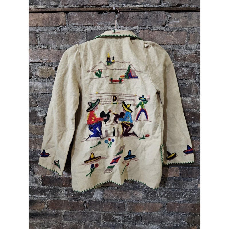 Mexican Tourist Jacket - Etsy