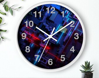 Personalized Cabin Wall Clock - Etsy