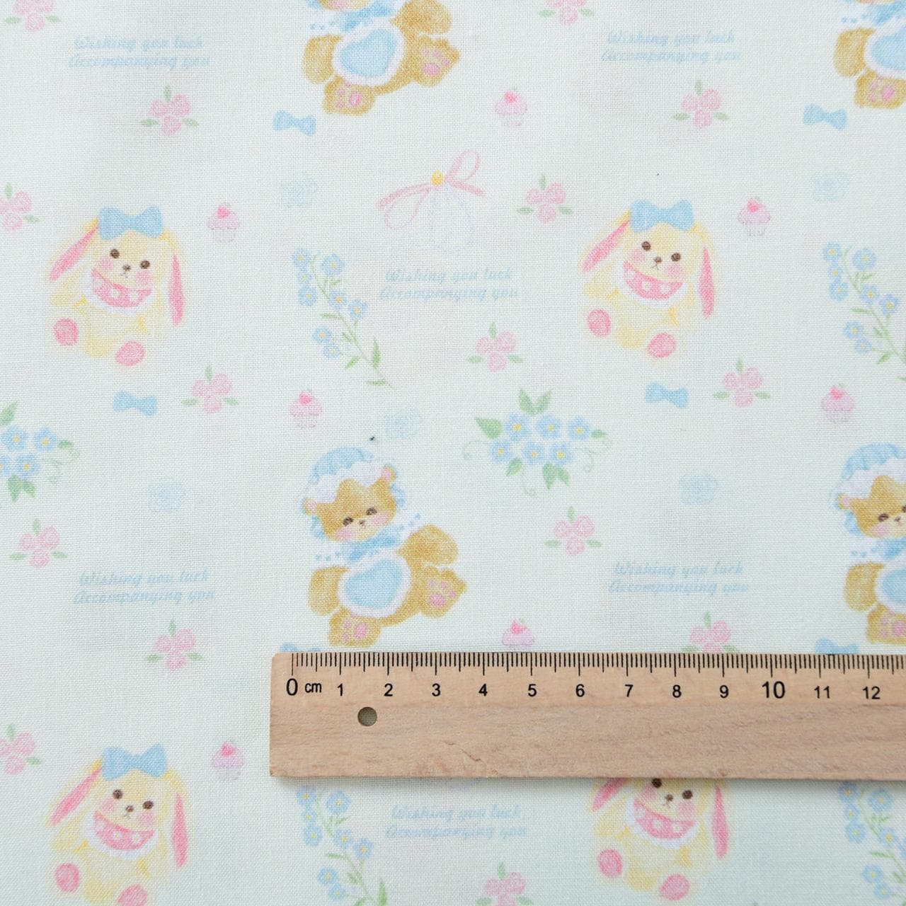 Cute Baby Cartoon Pictorial Cotton Fabric Girls Adorable Animal ...