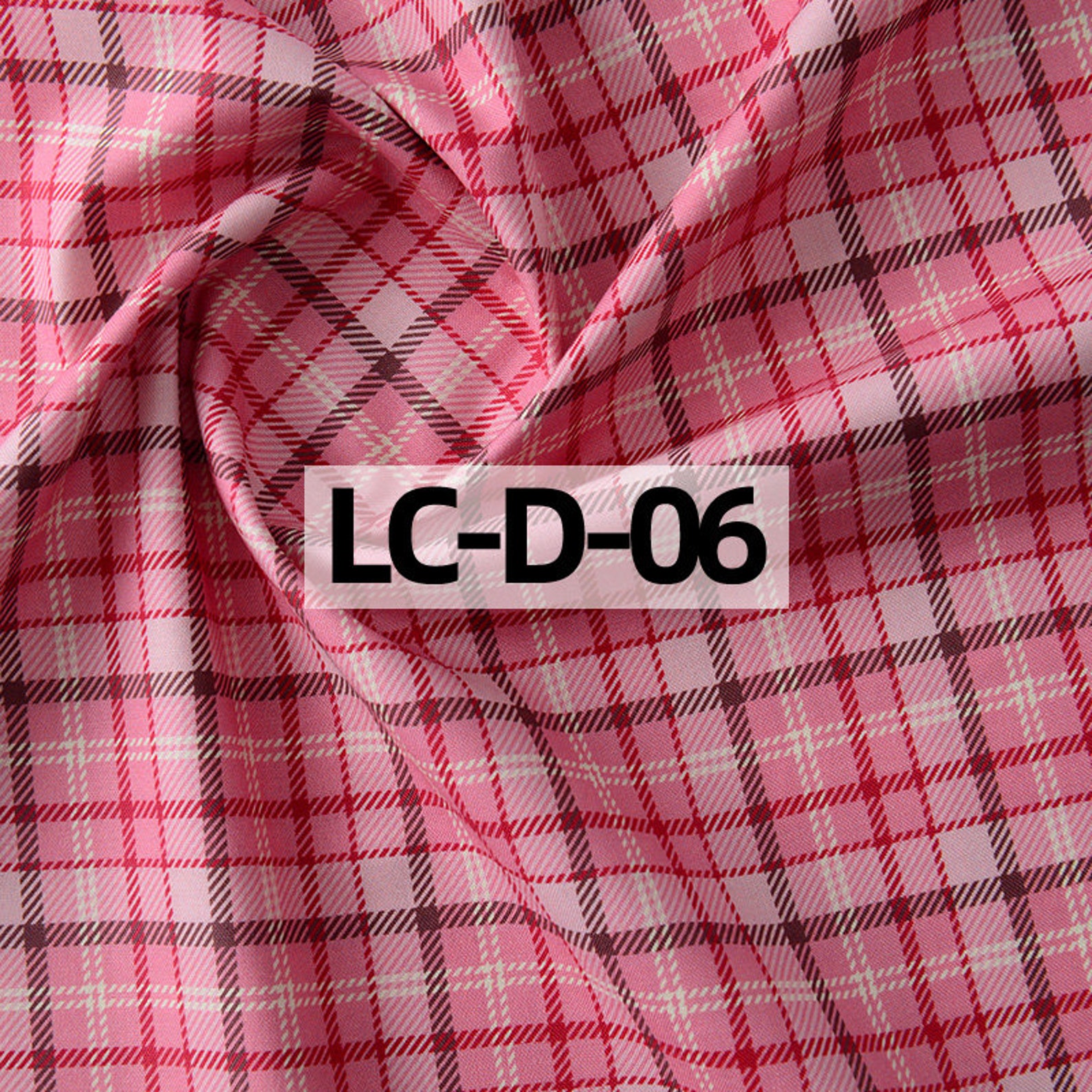 100% Cotton Fabric-vintage Deep Red Checkered Fabric Gingham Fabric ...