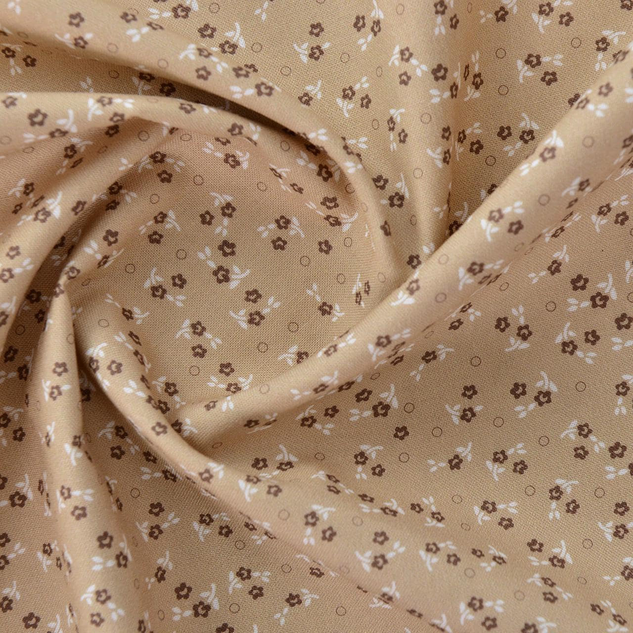 Small Print Fabric, Tiny Floral Fabric, Flower Cotton Fabric, Quilting ...