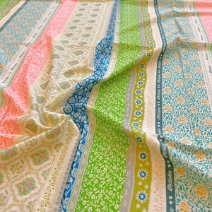 Vintage Style Bohemian Mandala 100% Cotton Fabric Sewing DIY Handmade ...
