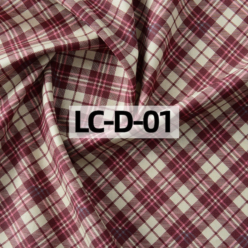100% Cotton Fabric-vintage Deep Red Checkered Fabric Gingham Fabric Plaid Fabric Sewing Quilting ...