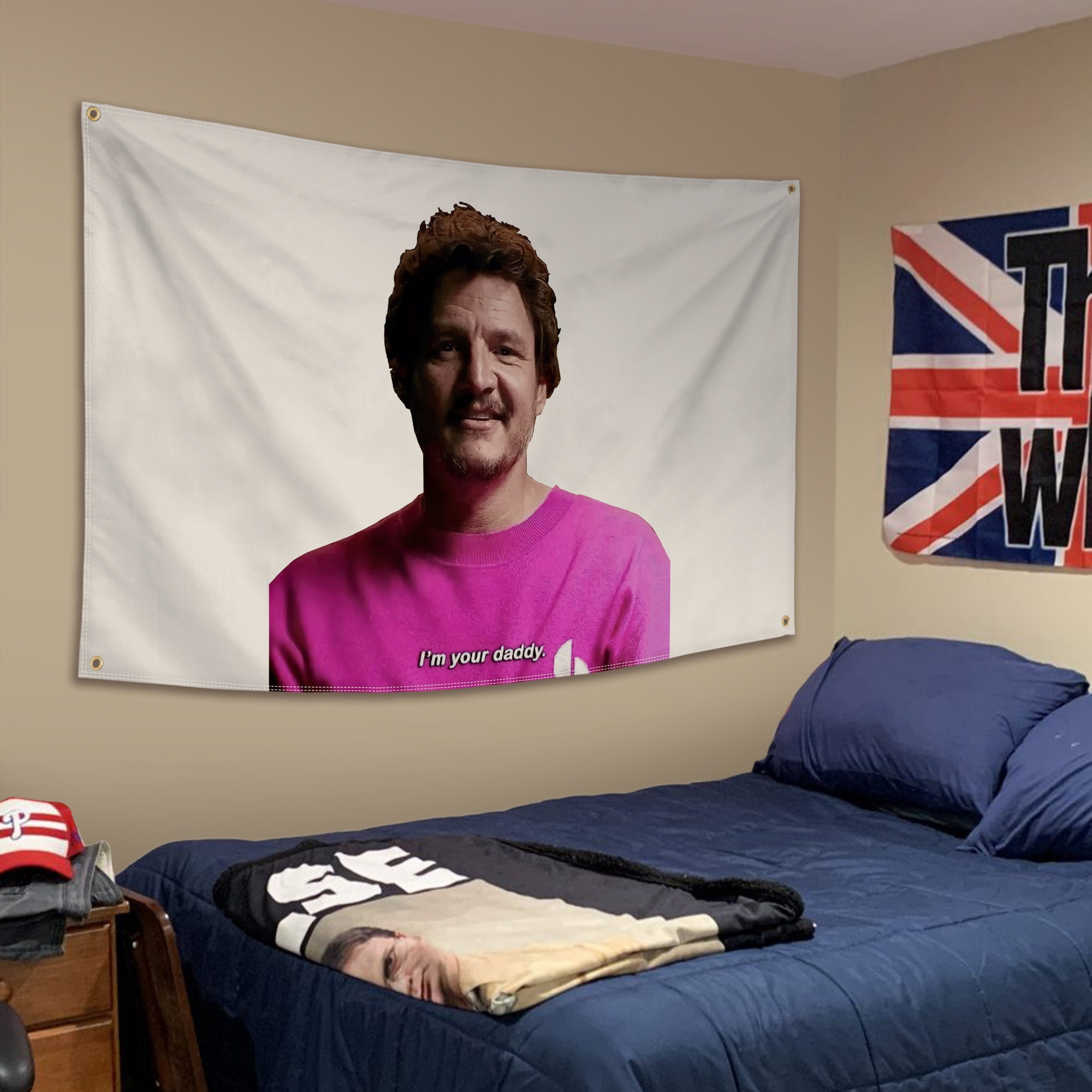 Pedro Pascal Daddy Tapestry sold by Jade_Leia Organa_Huiying | SKU ...