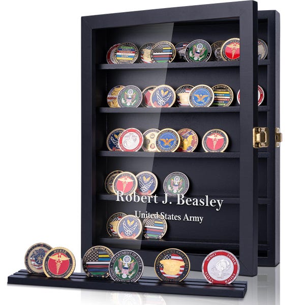Shadow Box for Coins - Etsy