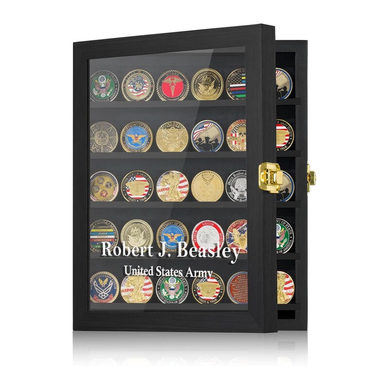 Shadow Box Display Case With Shelves - Etsy