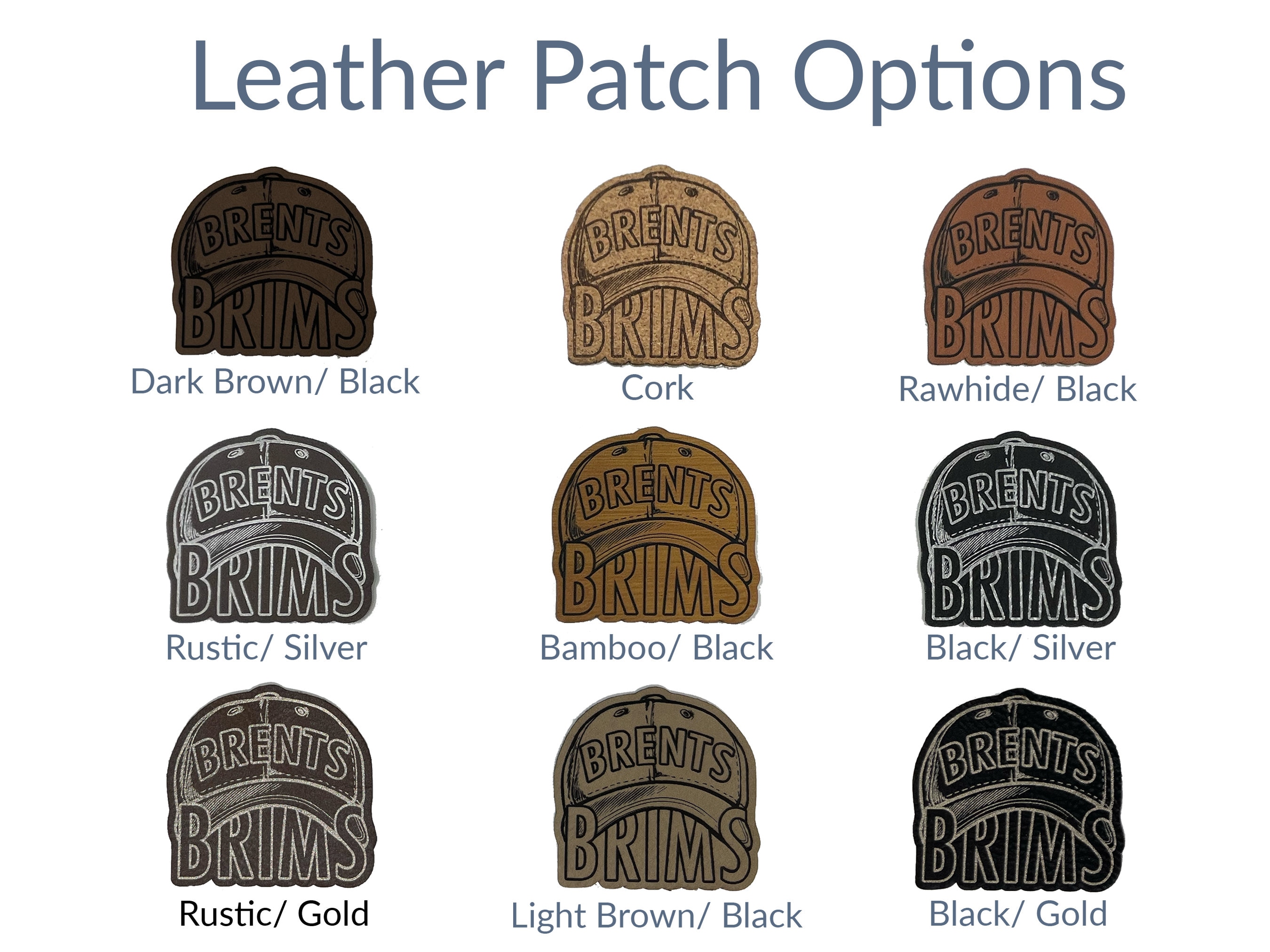 Custom Leather Patch Knit Beanie Design Your Own - Etsy