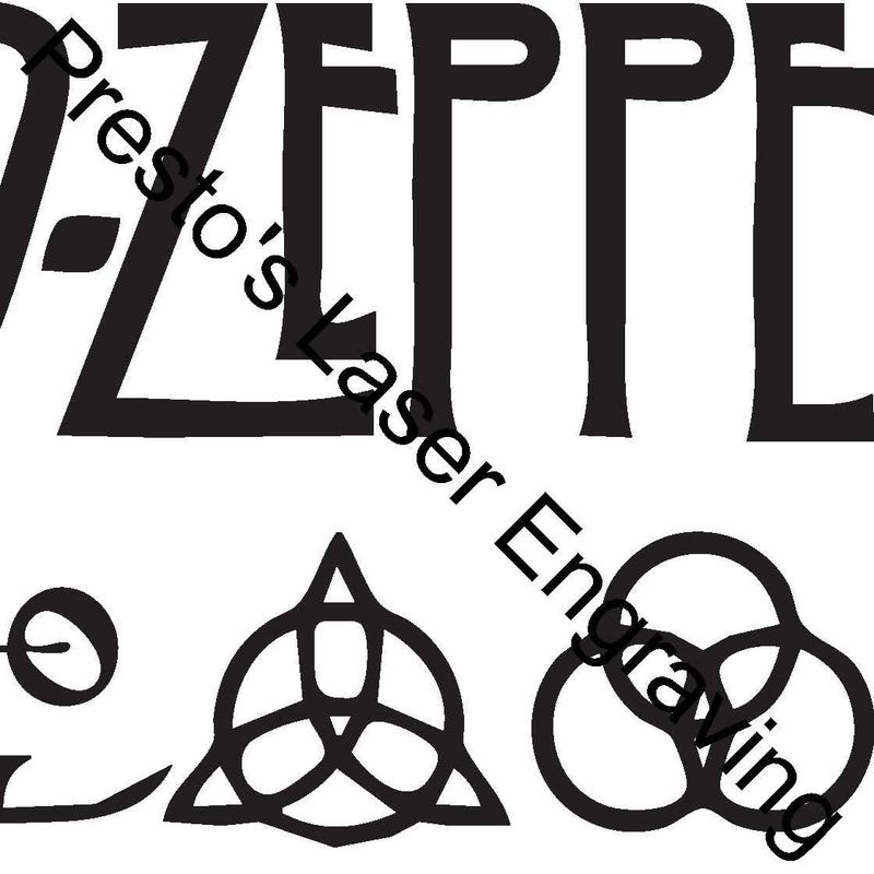 Led Zeppelin the Song - Etsy UK