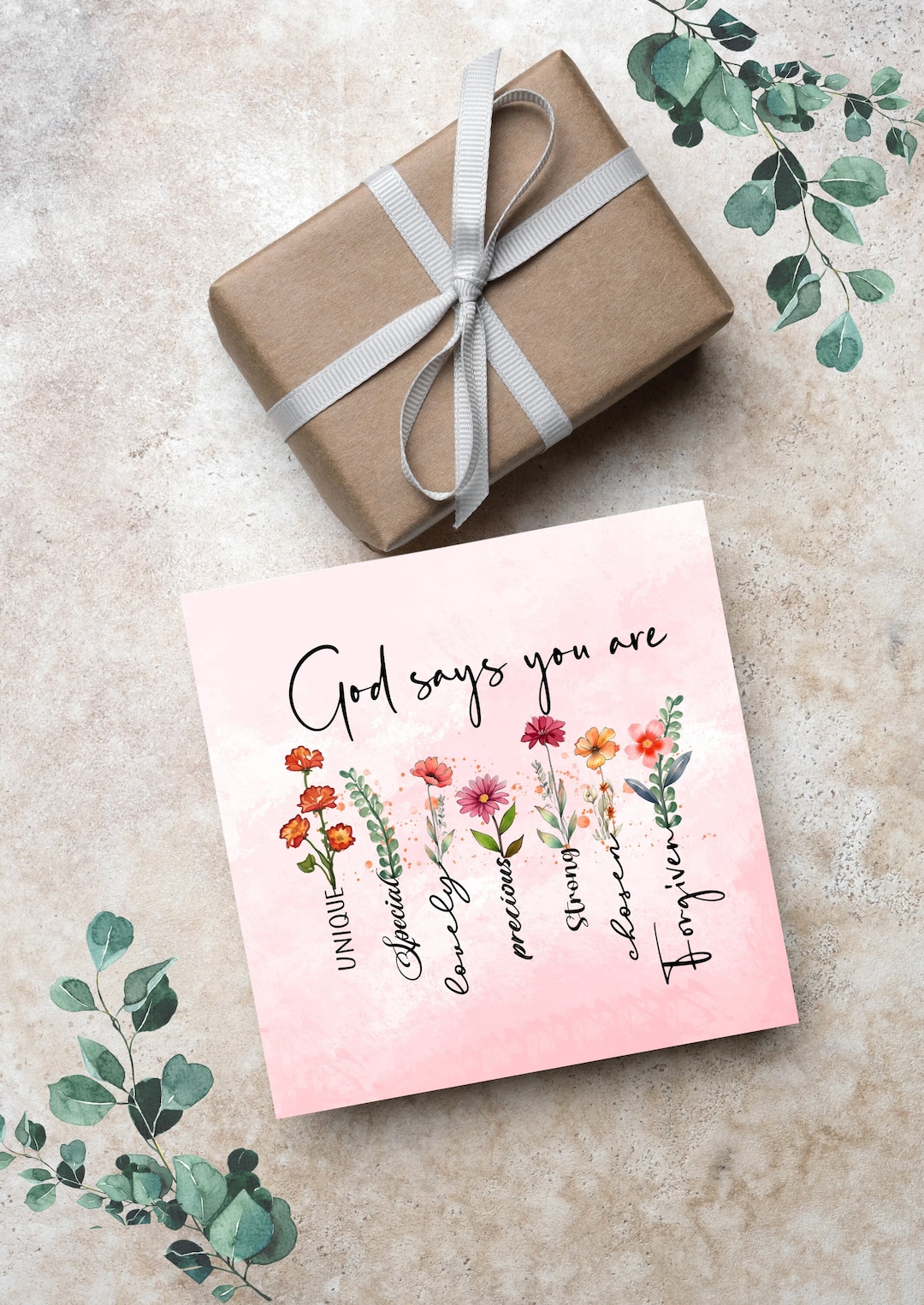 Set of 7 Christian Inspired Religious Greeting Cards - Etsy