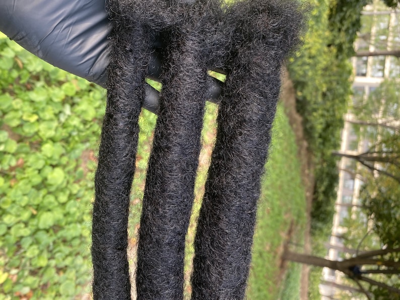 Wicks Human Hair Loc Extensions for Man/women - Etsy