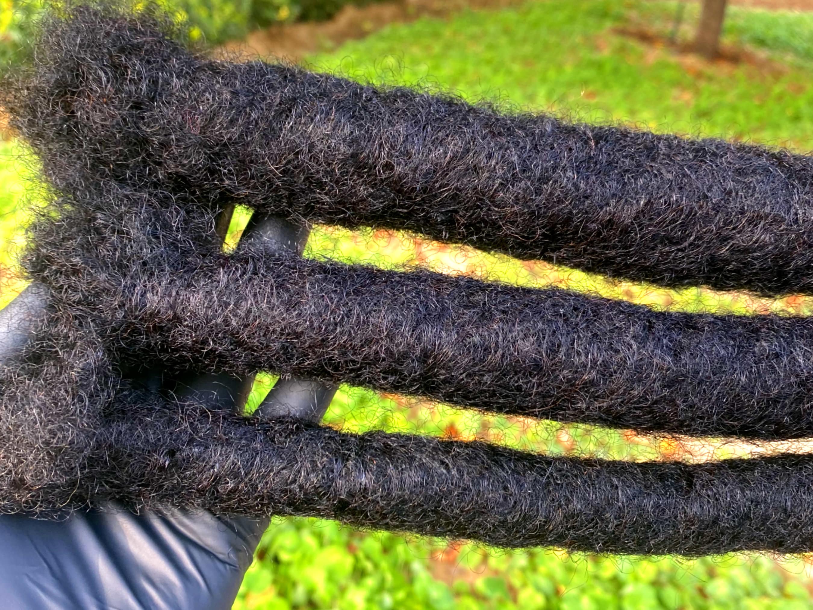 Wicks Human Hair Loc Extensions for Man/women - Etsy