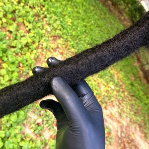 Wicks Human Hair Loc Extensions for Man/women - Etsy