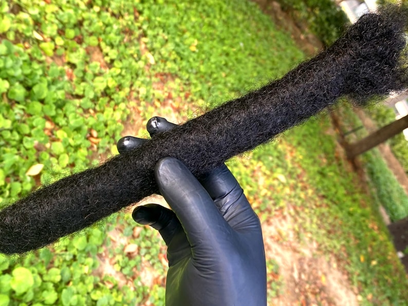 Wicks Human Hair Loc Extensions for Man/women - Etsy