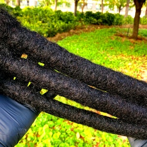 Wicks Human Hair Loc Extensions for Man/women - Etsy