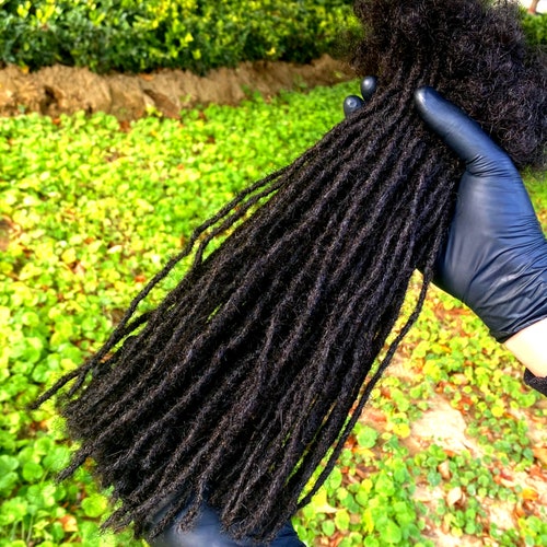 100 Locs Bundle Standard Loc Extensions 100% Human Hair - Etsy