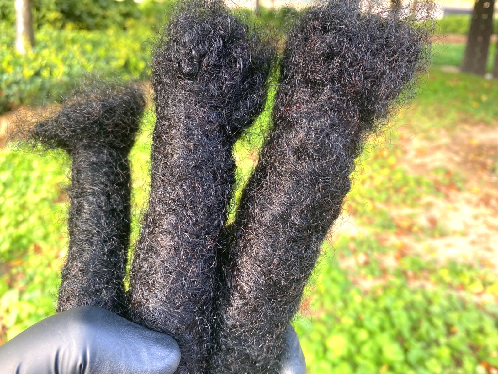 Wicks Human Hair Loc Extensions for Man/women - Etsy