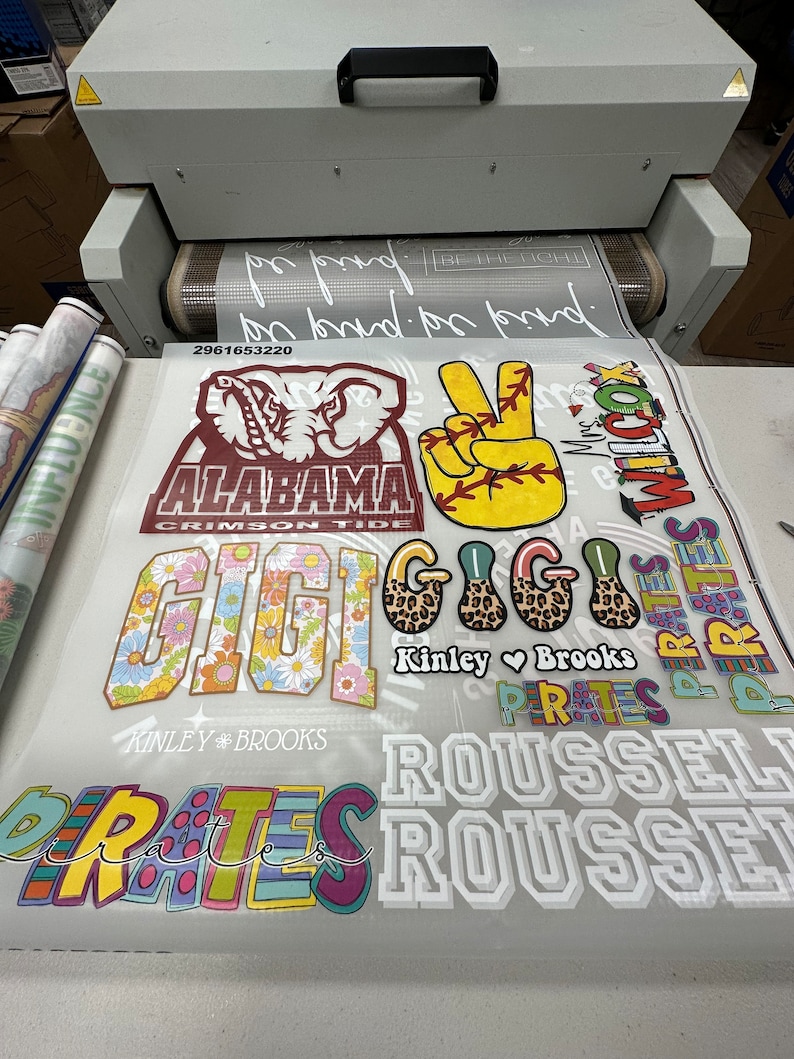 DTF Gang Sheet, Custom DTF Print, Dtf Transfers, Ready to Press, Direct ...