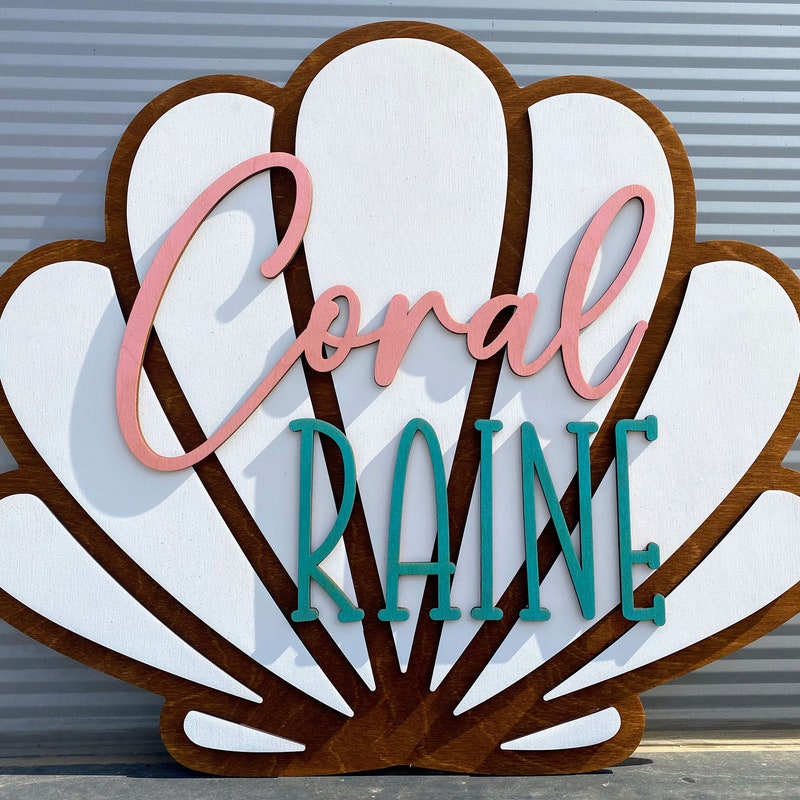 Shell Sign - Etsy
