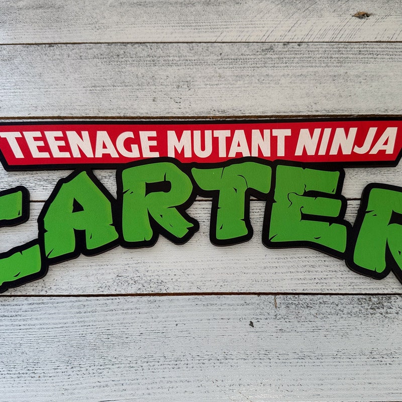 Tmnt Decor - Etsy
