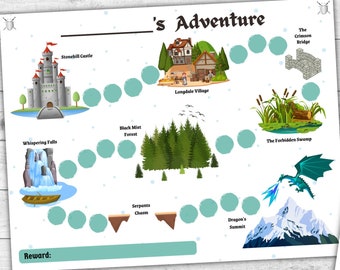 Dragon Chore Chart - Etsy