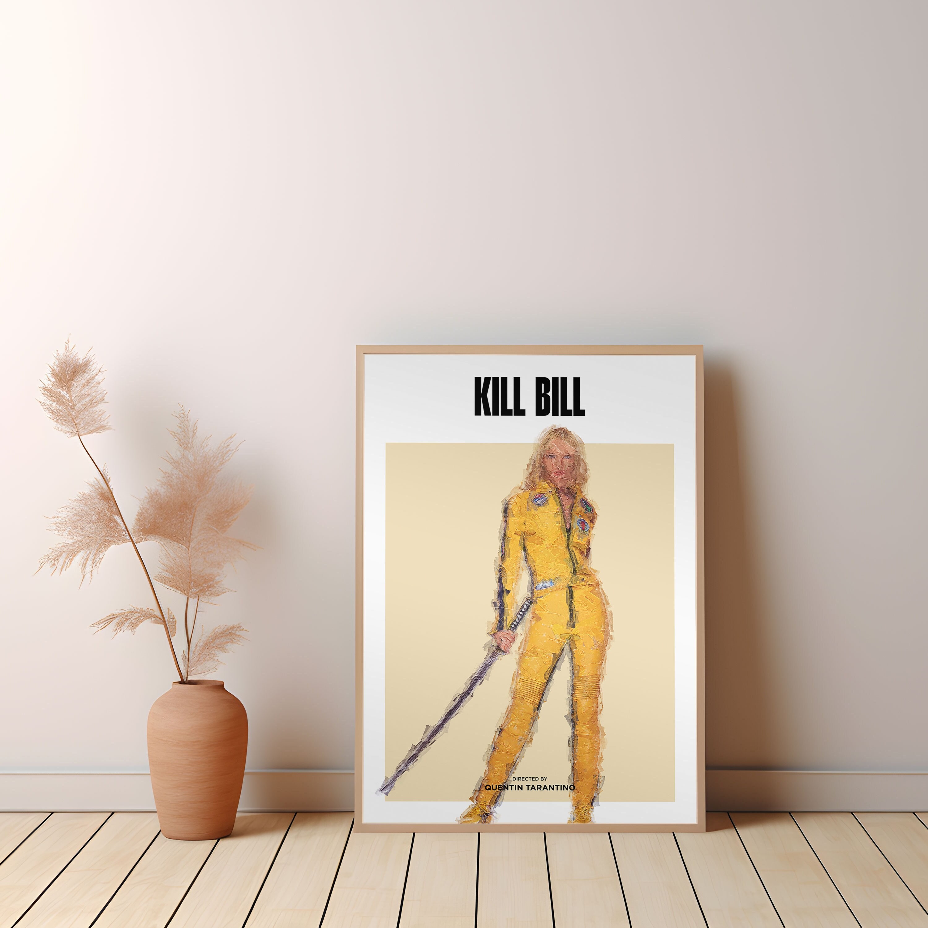 Kill Bill Poster Black And White
