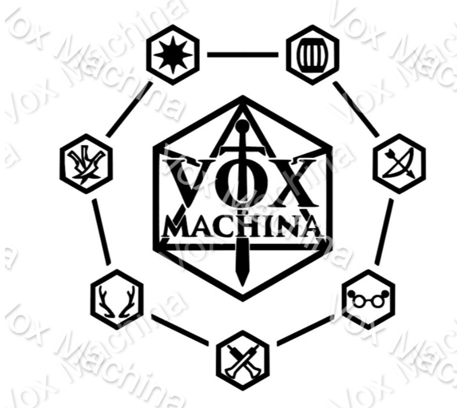 Dnd Svg Files, Dungeons and Dragons Svg, D&D Vox Machina Svg, Critical ...