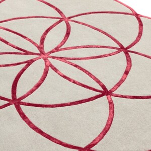 Irregular Round Tufted Circles Hand-tufted Newzealand Wool - Etsy