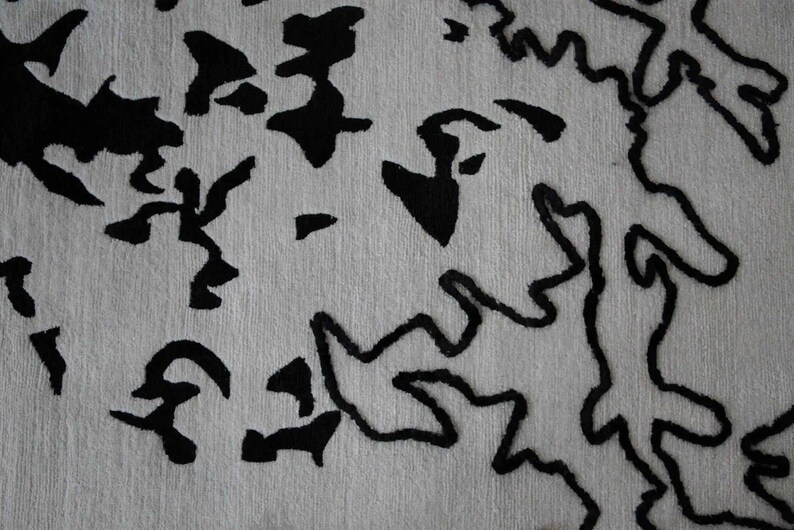 Unique Texture Hand Tufted Rug Designer Rug Custom Tuft Rug - Etsy