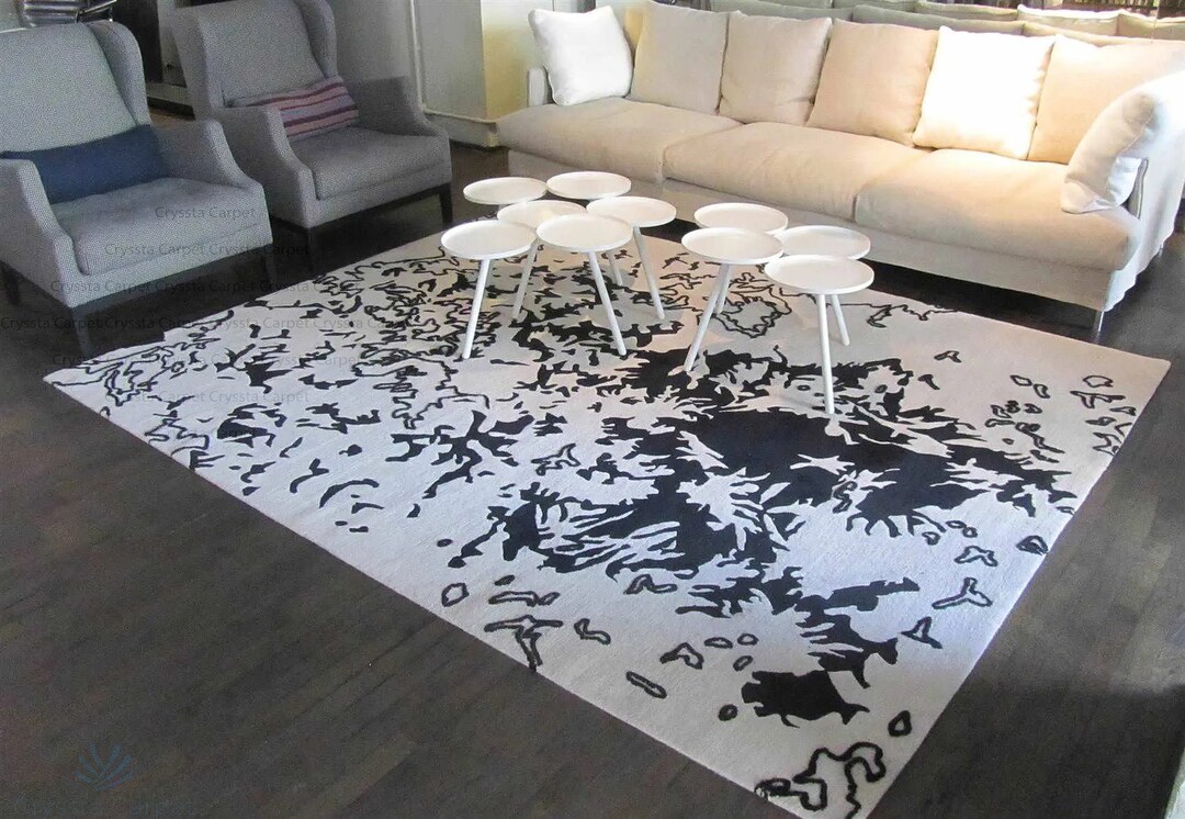 Unique Texture Hand Tufted Rug Designer Rug Custom Tuft Rug - Etsy