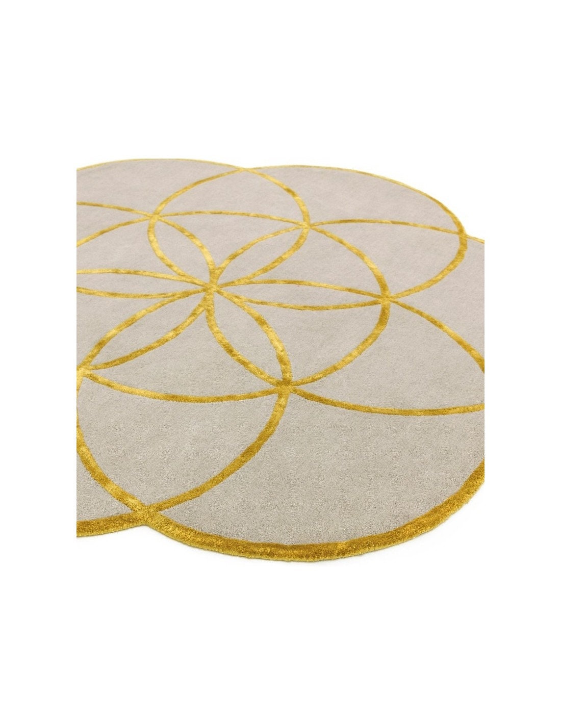 Irregular Round Tufted Circles Hand-tufted Newzealand Wool - Etsy