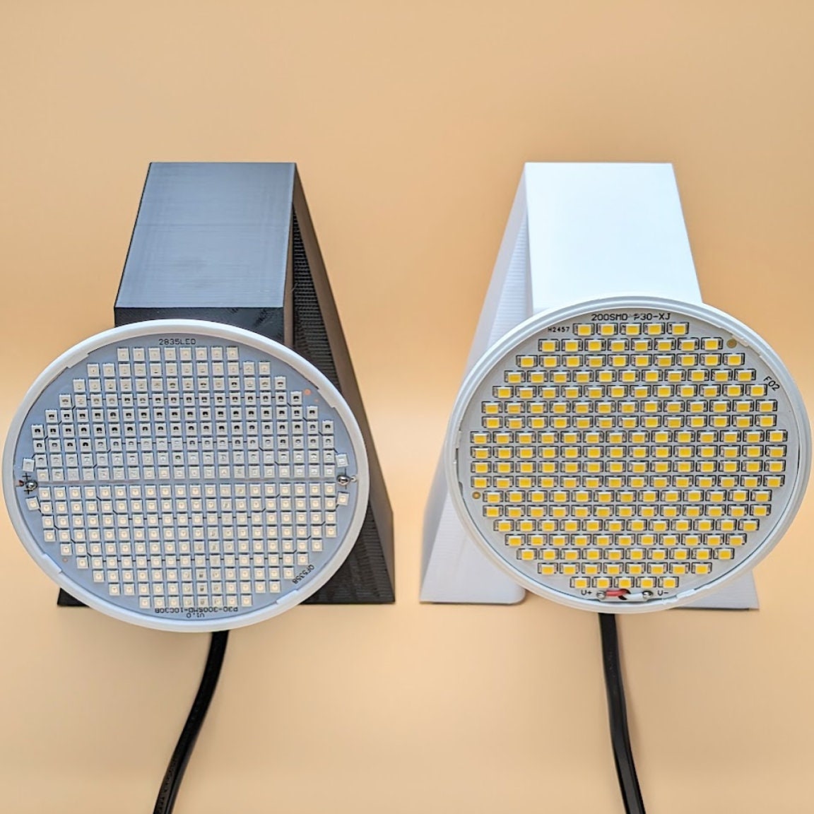 Grow Light for Indoor Plants, Wall Mounting Stick On, 300 Full Spectrum ...