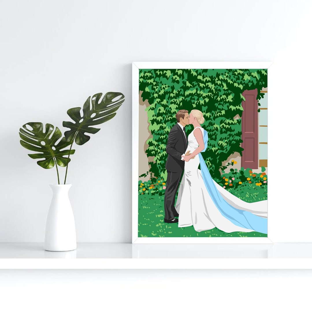 Personalized Cartoon Portrait, Family Portrait From Photo, Custom ...