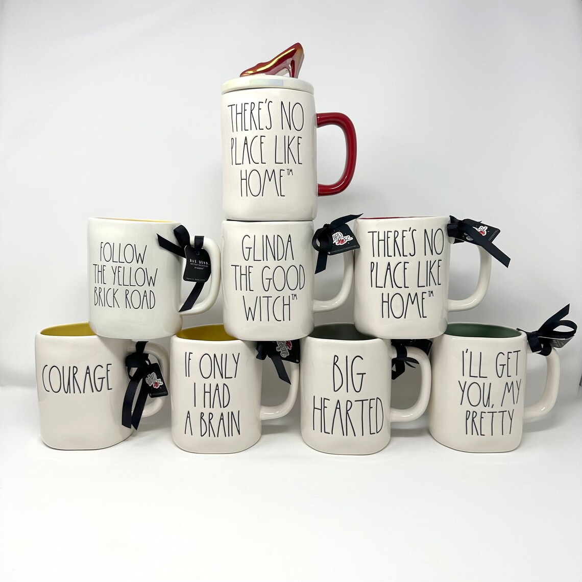 Rae Dunn Wizard of Oz LL Double Sided Mugs Wicked Witch - Etsy
