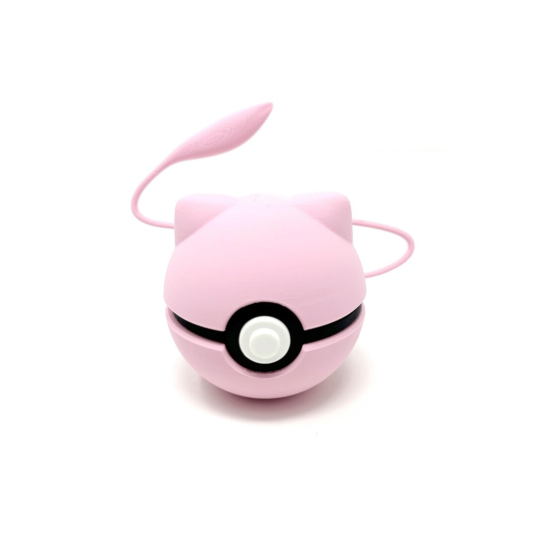 Mew #0151 Themed Pokeball, 3D Printed, Pokemon Collectable - Etsy