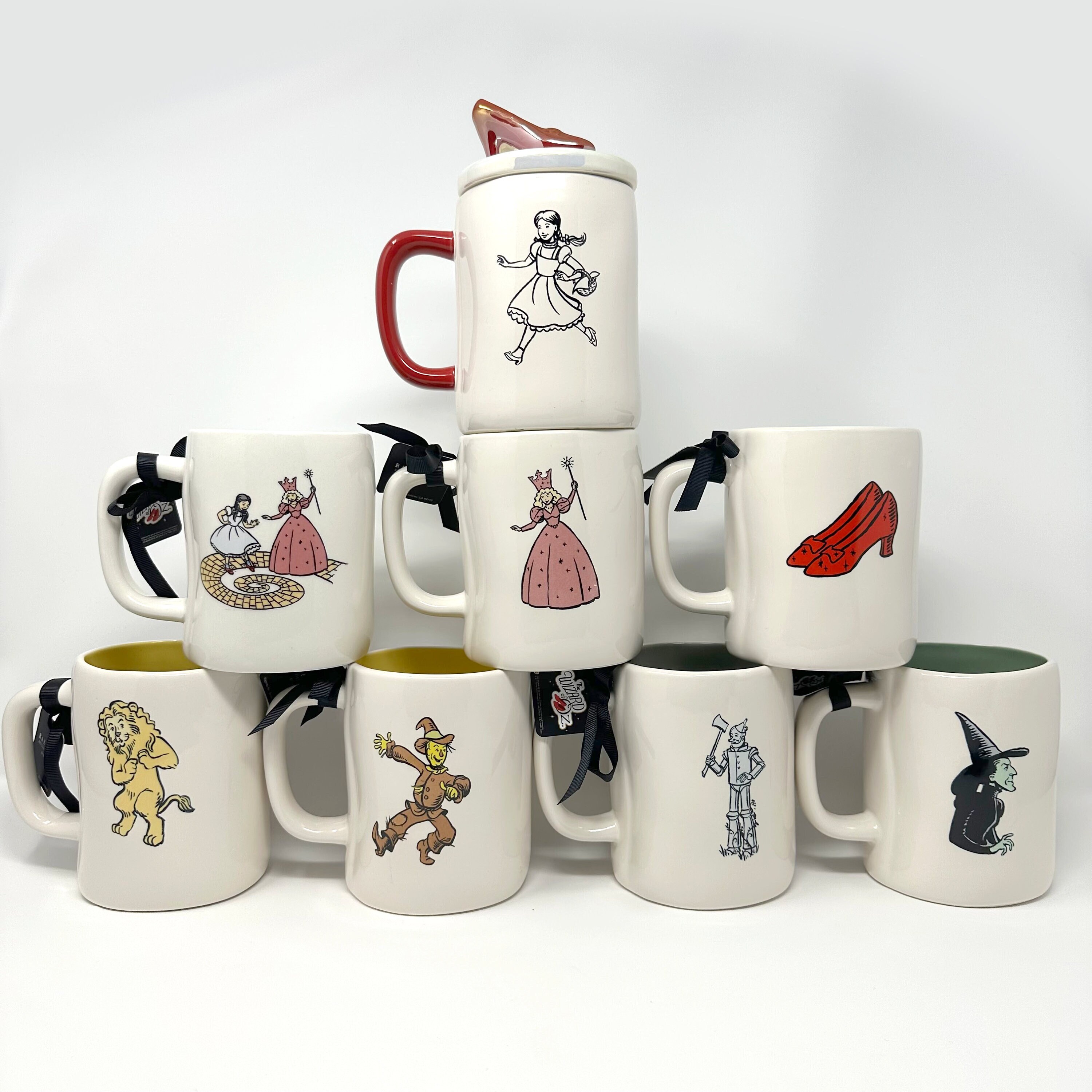 Rae Dunn Wizard of Oz LL Double Sided Mugs Wicked Witch - Etsy
