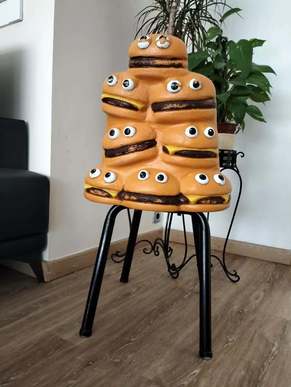 Iconic and Rare Vintage 80's / 90's Mcdonald's Cheeseburger-hamburger ...