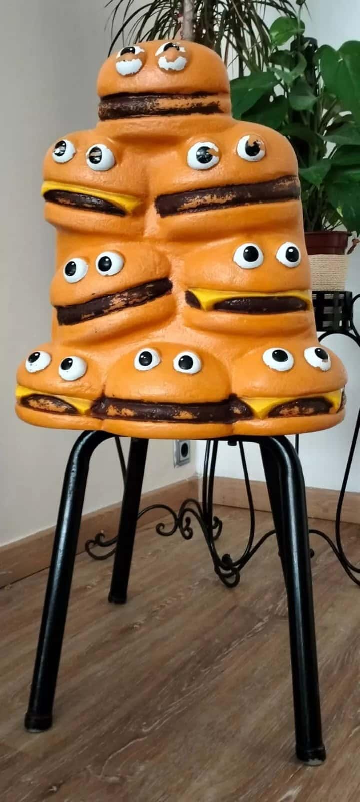 Iconic and Rare Vintage 80's / 90's Mcdonald's Cheeseburger-hamburger ...