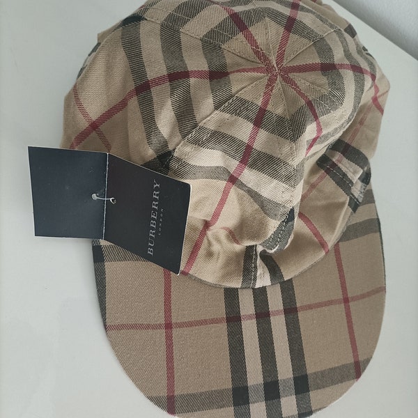 Burberry Bucket Hat - Etsy