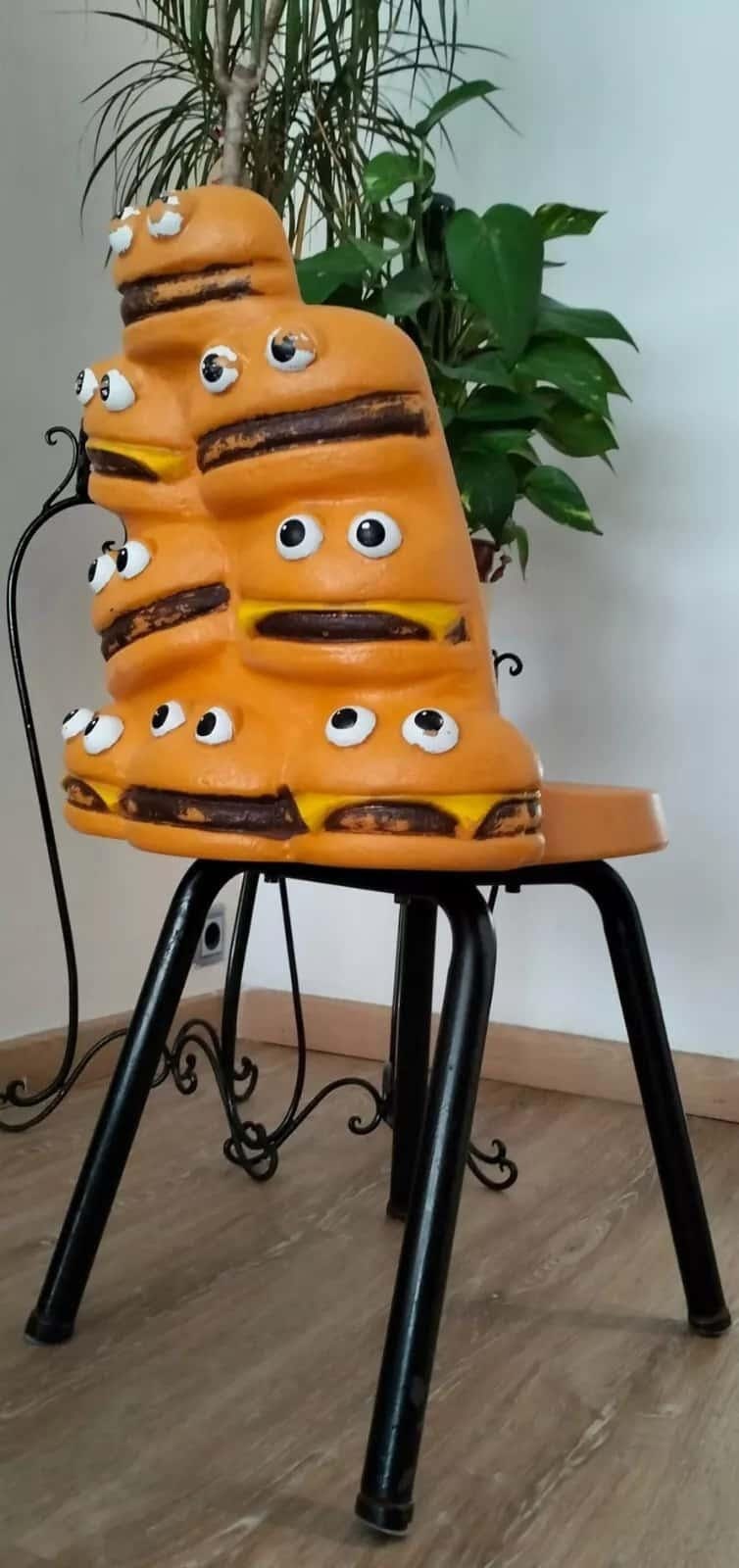 Iconic and Rare Vintage 80's / 90's Mcdonald's Cheeseburger-hamburger ...