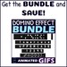 Domino Gifs Animated Dominoes Clipart Black With White Numbers - Etsy