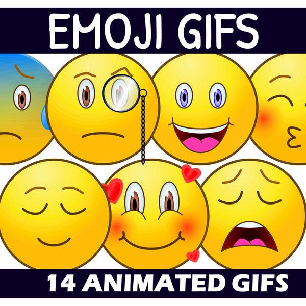 Emotions Clip Art - Etsy