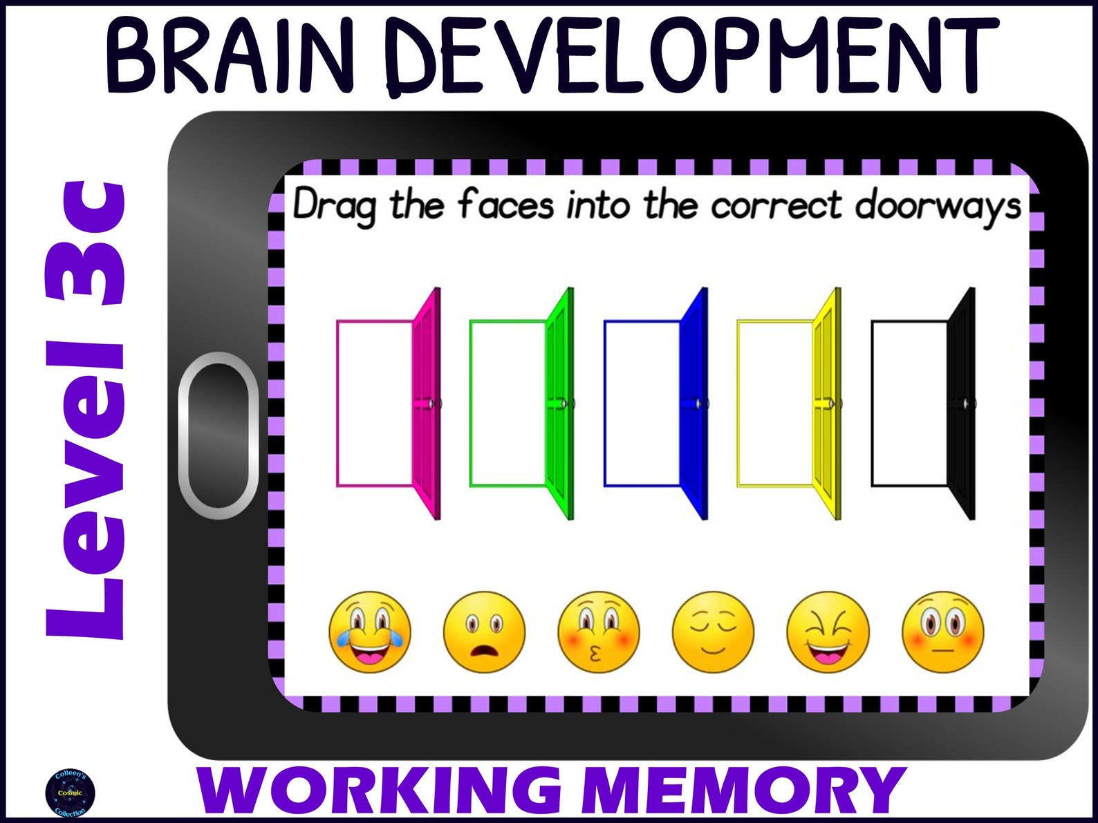 Brain Development Activity Working Memory Level 3c Digital - Etsy